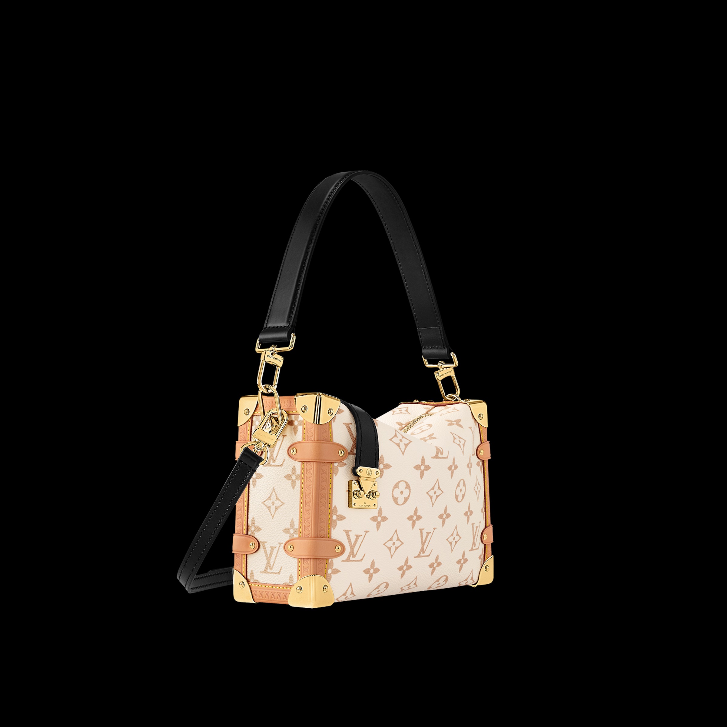 Louis Vuitton Side Trunk MM Beige For Women M46907 - Crozus