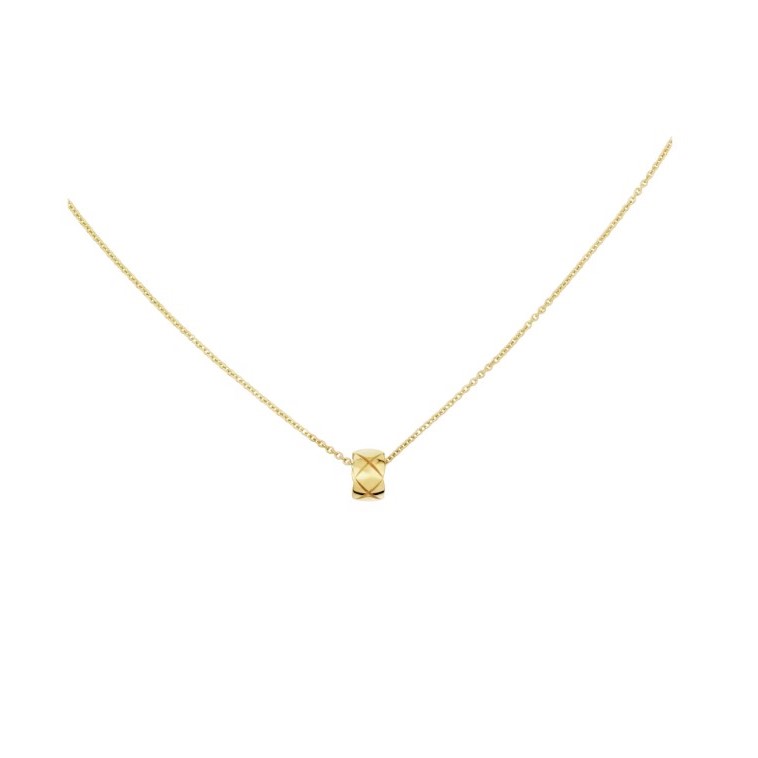 Chanel Coco Crush Necklace Yellow Gold For Women J12305 - Crozus
