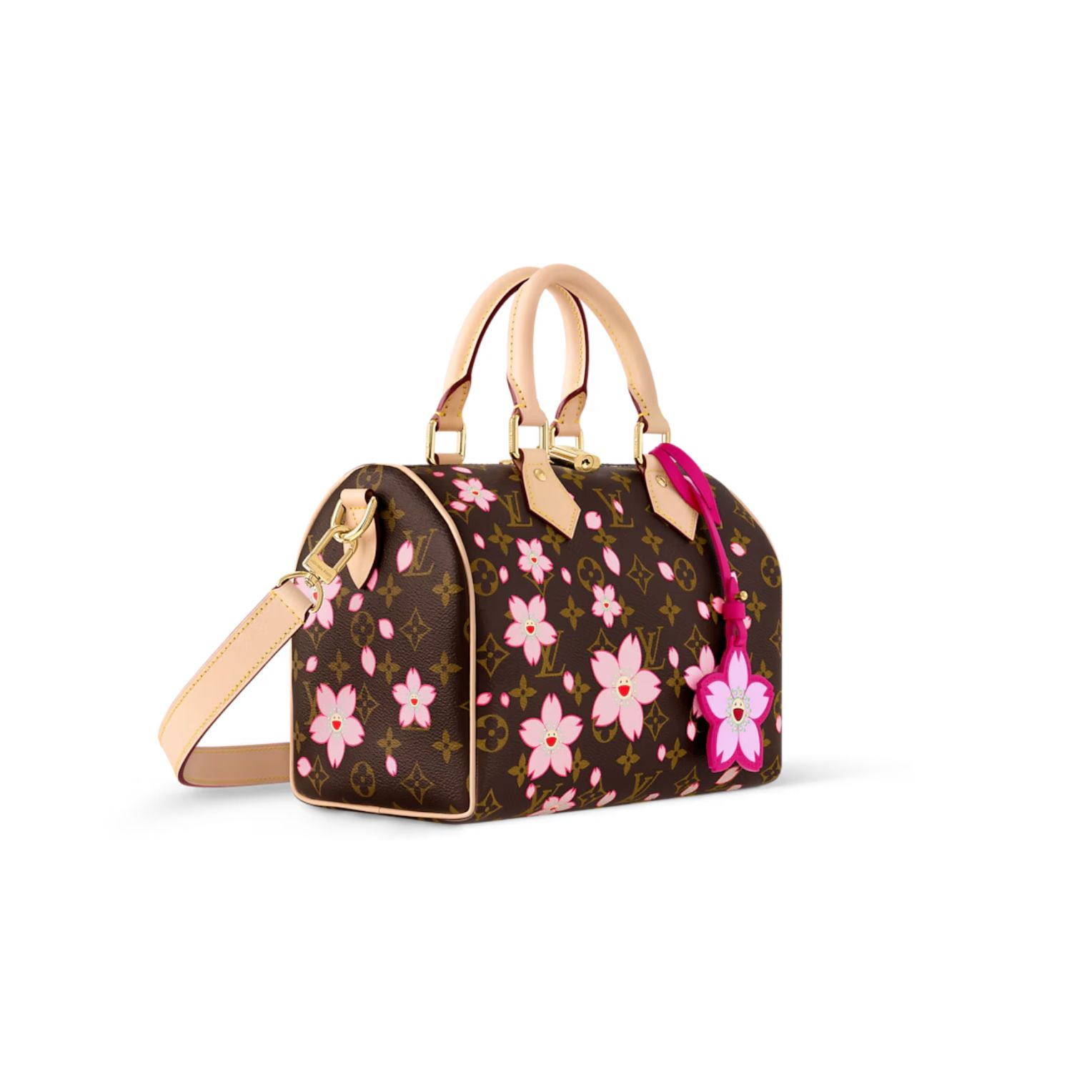 Louis Vuitton LV x TM Speedy Bandoulière 25 Sakura Brown For Women 25cm ...