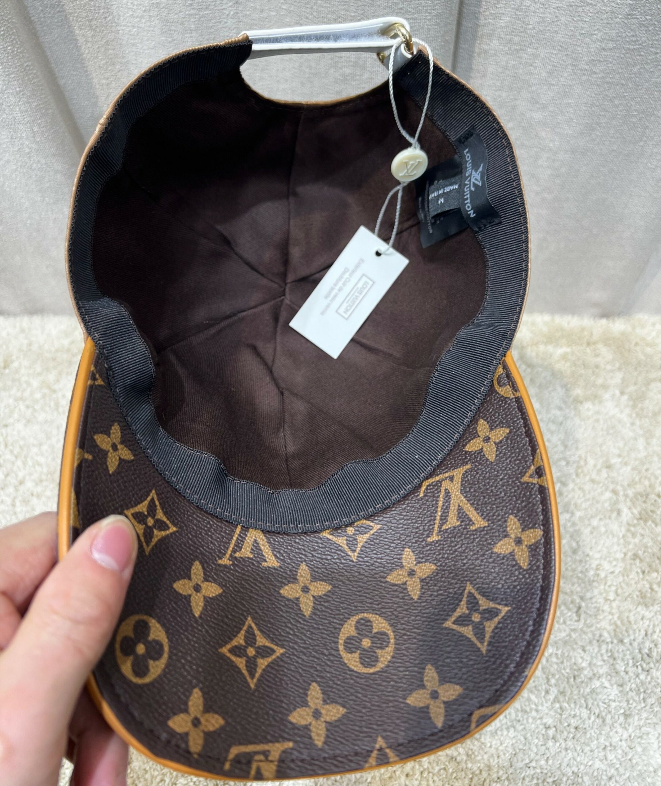 Louis Vuitton LV Get Ready Cap Monogram Brown LV Cap - Crozus