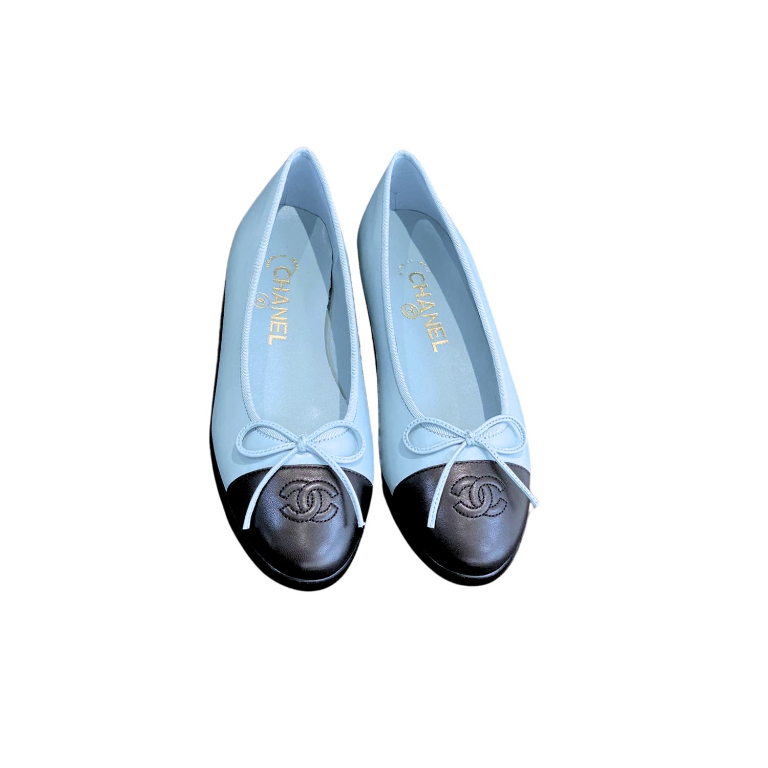 Chanel Ballet Flats Blue For Women - Crozus